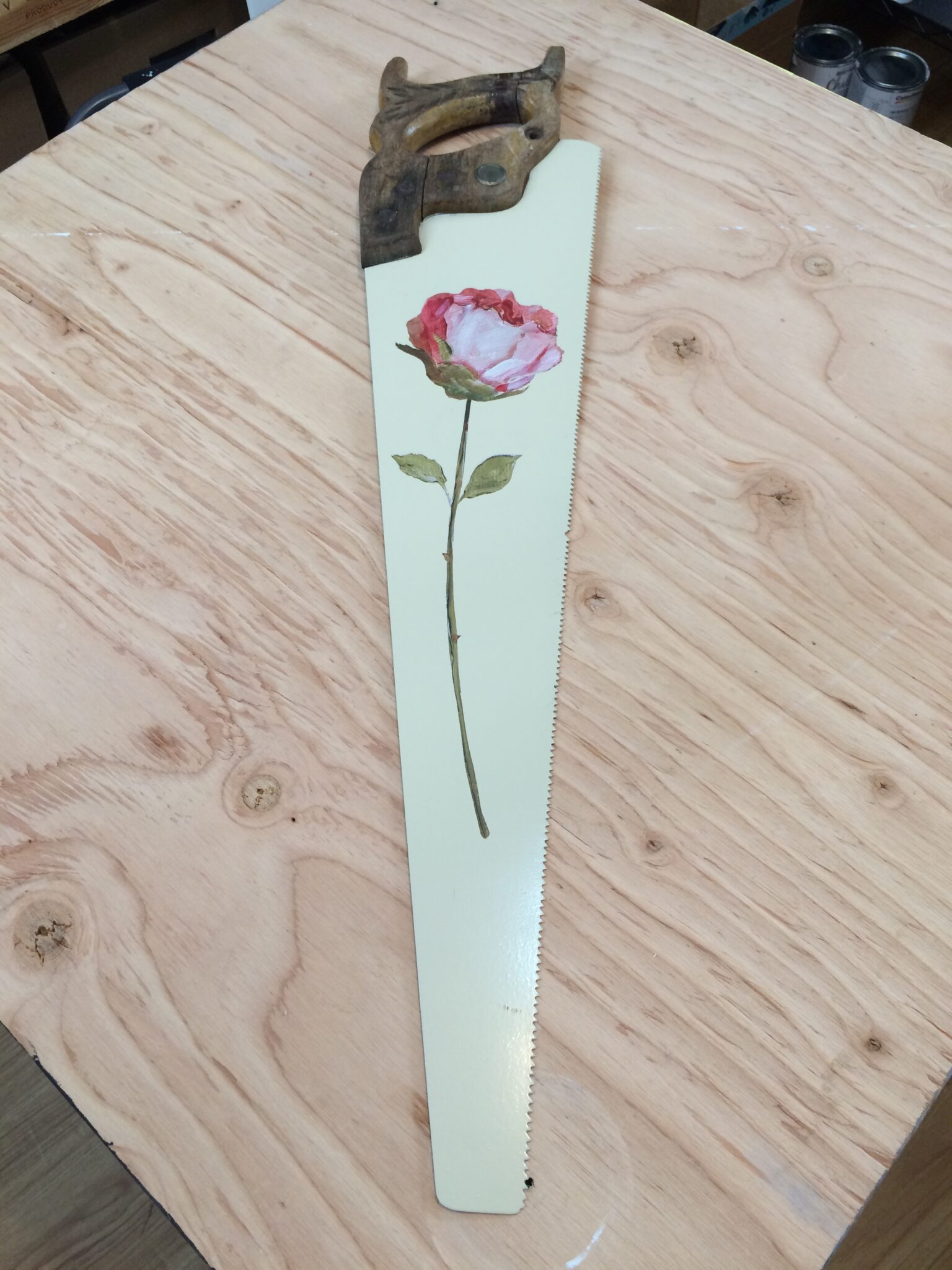 How To Repurpose An Old Saw - Down Sprigg Lane